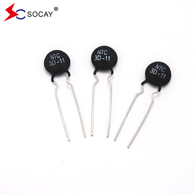 Ф11mm NTC Thermistor MF72-SCN8D-11 NTC 3D-11 สําหรับ LED Driver Circuit ...
